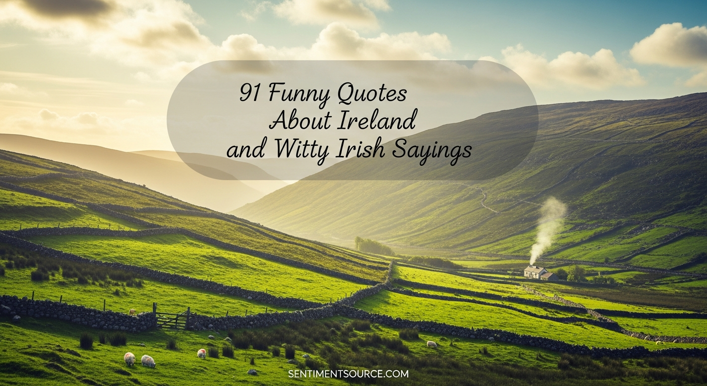 91 Funny Quotes About Ireland and Witty Irish Sayings – SentimentSource