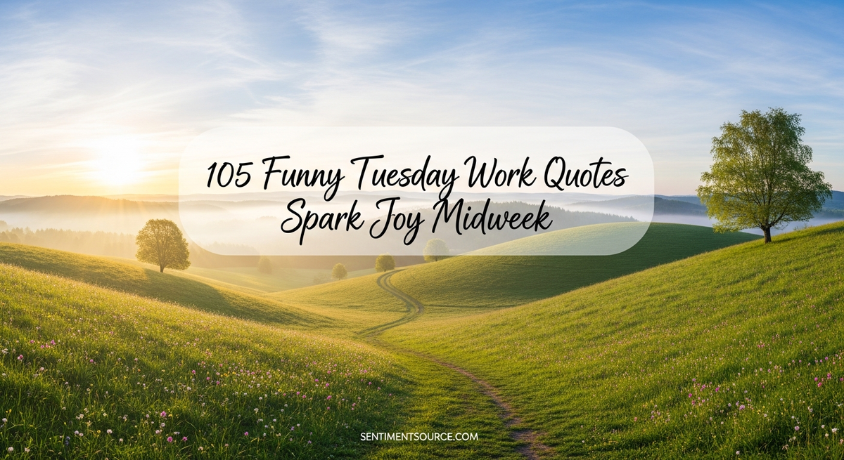 105 Funny Tuesday Work Quotes Spark Joy Midweek – SentimentSource